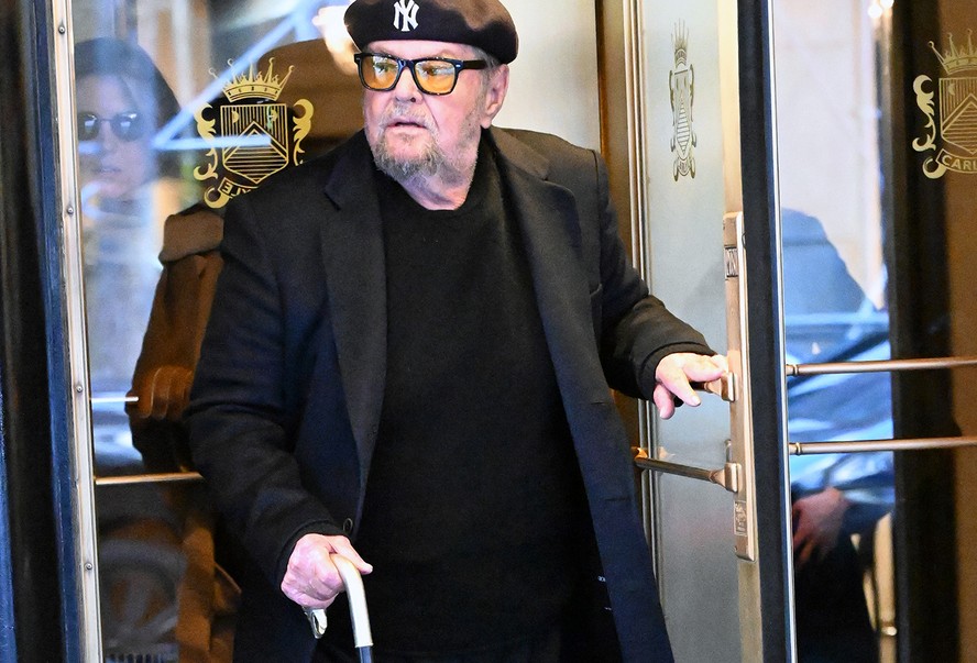 Recluso há quase 2 anos, Jack Nicholson faz rara aparição em Nova York