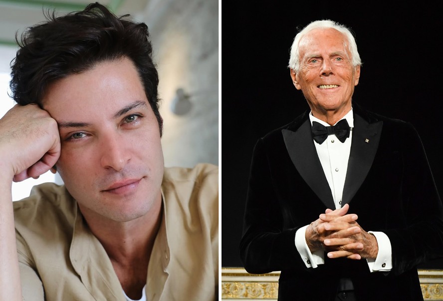 Leandro Lima presta homenagem a Giorgio Armani e relembra encontro ...