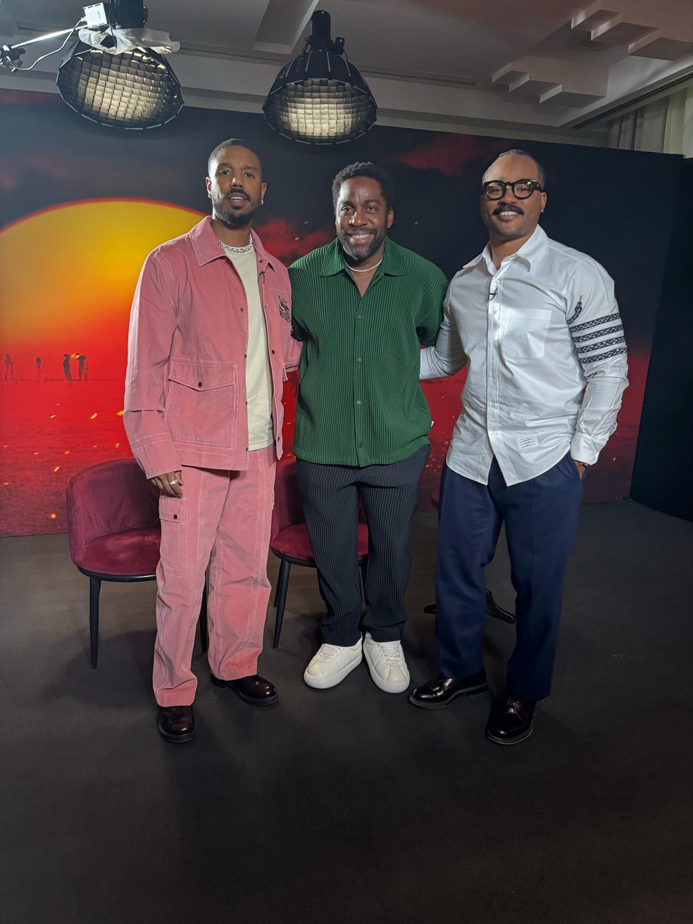 Lázaro Ramos entrevista Michael B. Jordan no México: 'Convidar para ...