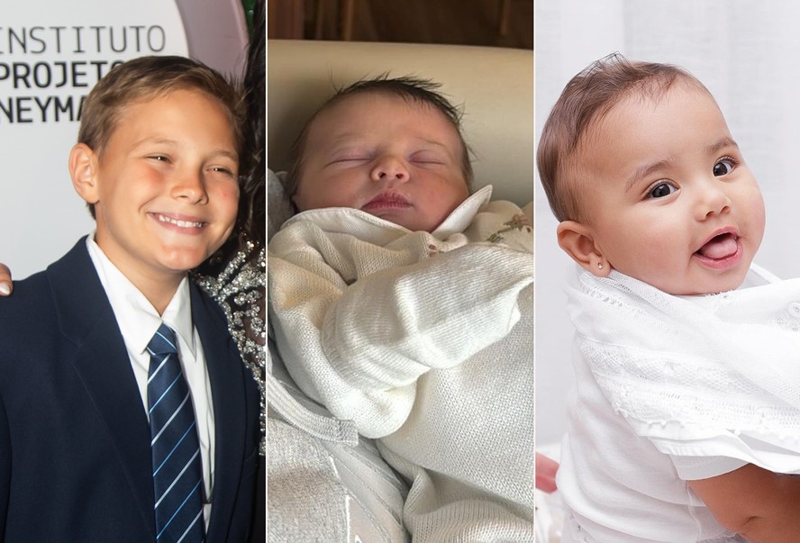 Neymar tem três filhos: conheça Davi Lucca, Mavie e Helena; jogador ...