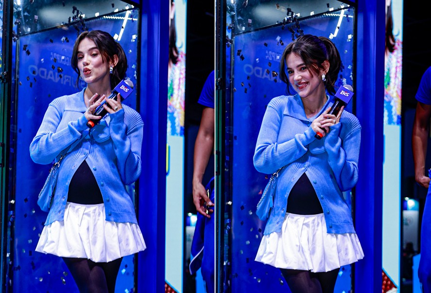 Grávida, Manu Gavassi mostra barriguinha de cinco meses na CCXP; fotos