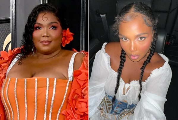 Lizzo aparece mais magra e divide opiniões de internautas; compare
