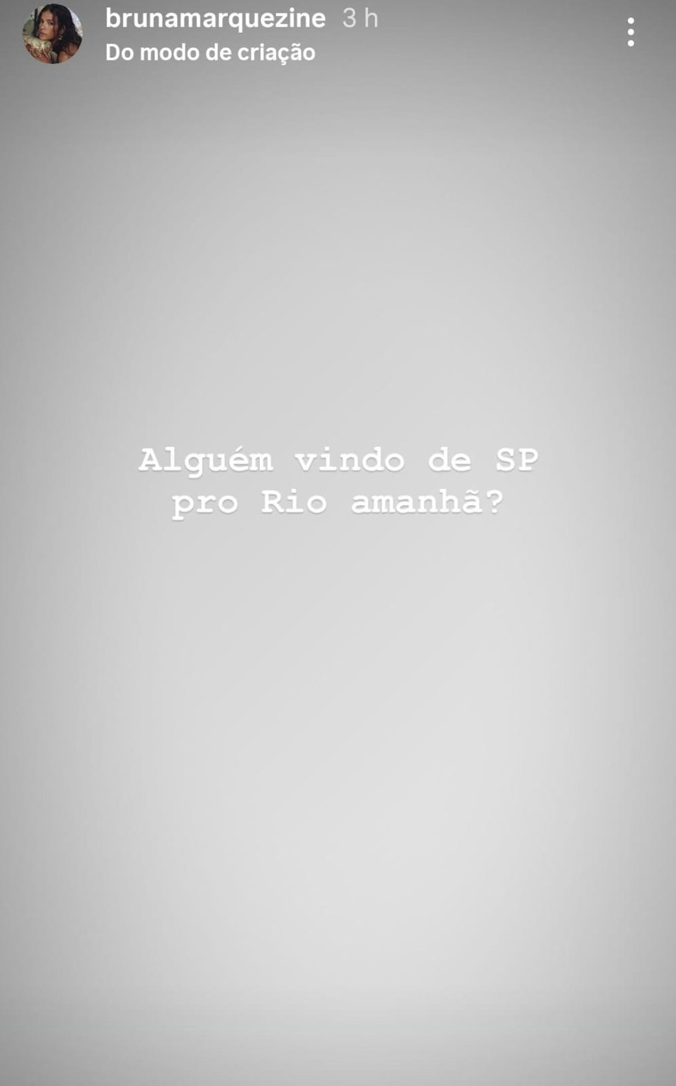 Bruna Marquezine pede favor em rede social e internautas brincam ...