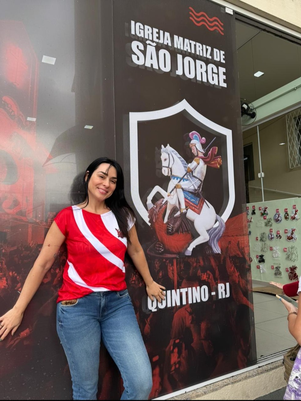 Luciana Picorelli homenageia São Jorge e agradece por bênçãos: 'Sempre ...
