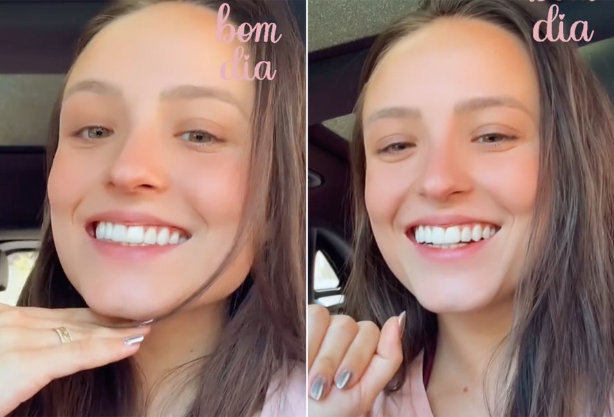 Larissa Manoela faz descoberta inusitada na boca em visita ao dentista ...