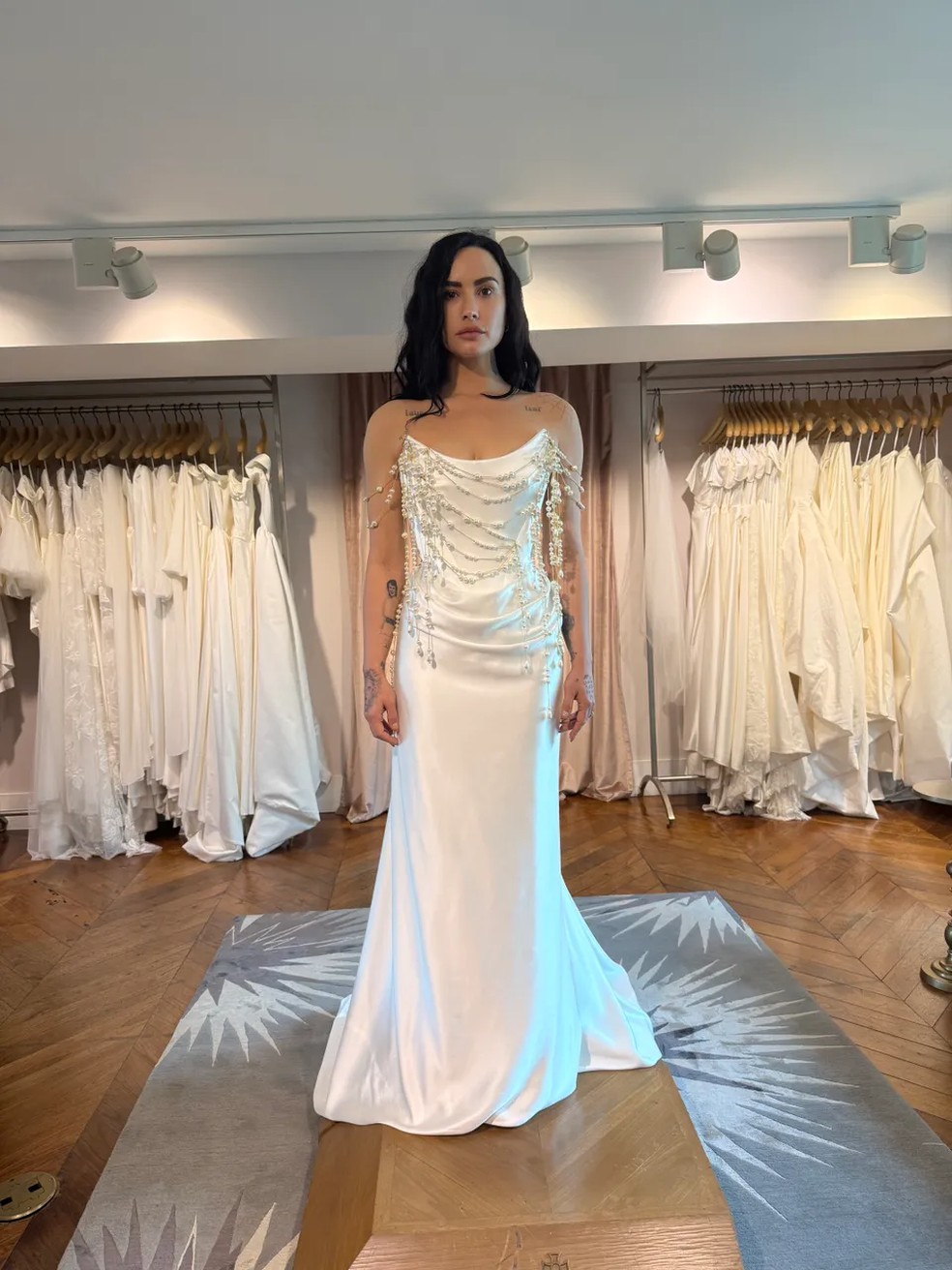 Demi Lovato se casa com Jordan Jutes Lutes nos EUA