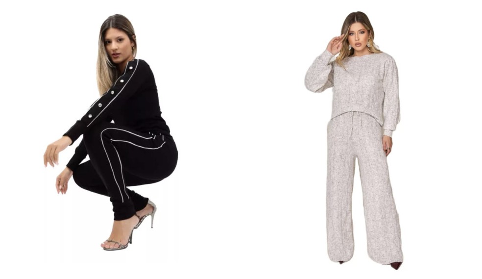 Conjunto de moletom feminino: 6 opções modernas para investir