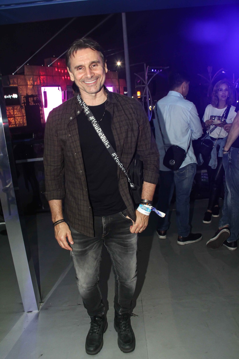 Murilo Rosa curte Rock in Rio em família e fala de discrição dos filhos ...