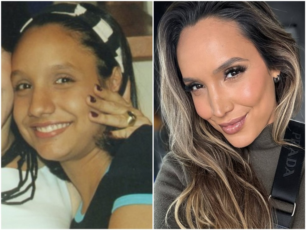 Maria Maya como Nádia em 'Cara e Coroa' (Globo, 1995) e com visual ...