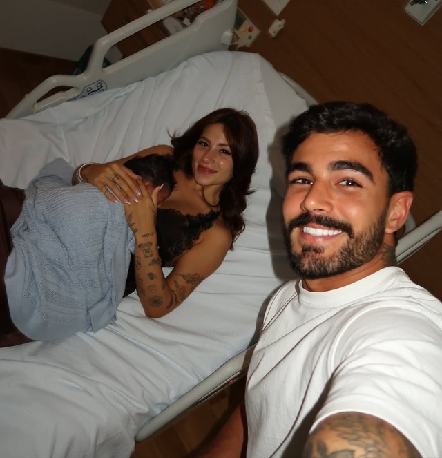 Nathália Valente dá à luz primeiro filho e diz não ter sentido dor: 'O ...