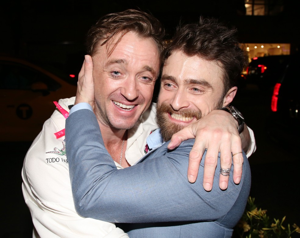 Astros de Harry Potter, Daniel Radcliffe e Tom Felton, se reencontram ...