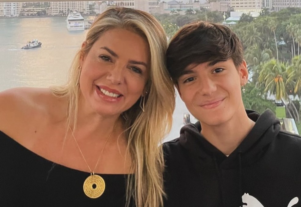 Mari Alexandre e o filho, Záion — Foto: Reprodução | Instagram