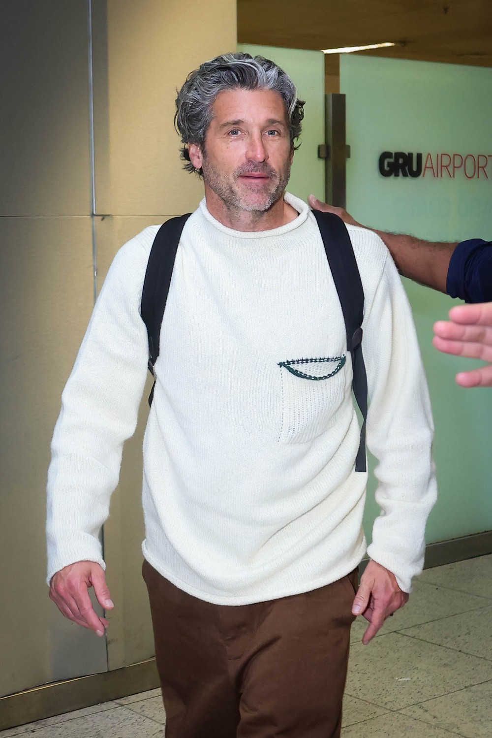 Patrick Dempsey desembarca em São Paulo para a CCXP