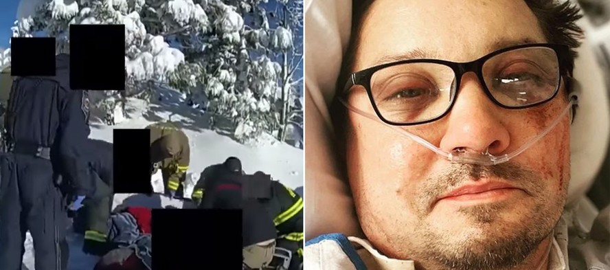 Vídeo: Câmera no uniforme de policial mostra resgate de Jeremy Renner ...