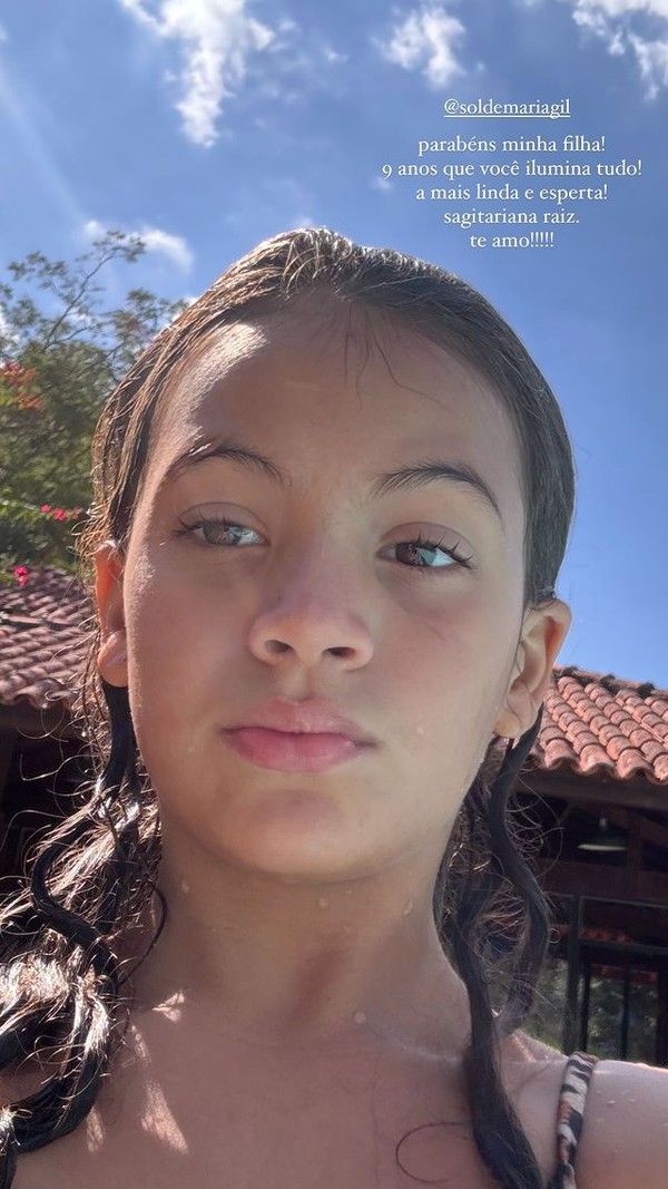 Sol de Maria, neta de Preta Gil, ganha festas de aniversário pelos 9 anos; vídeos