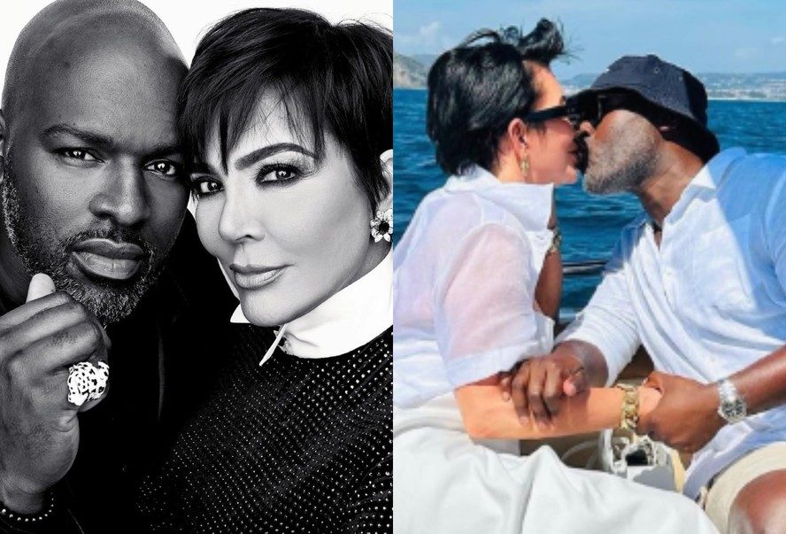 Kris Jenner abre álbum de fotos com o namorado em aniversário: 'Te amo'