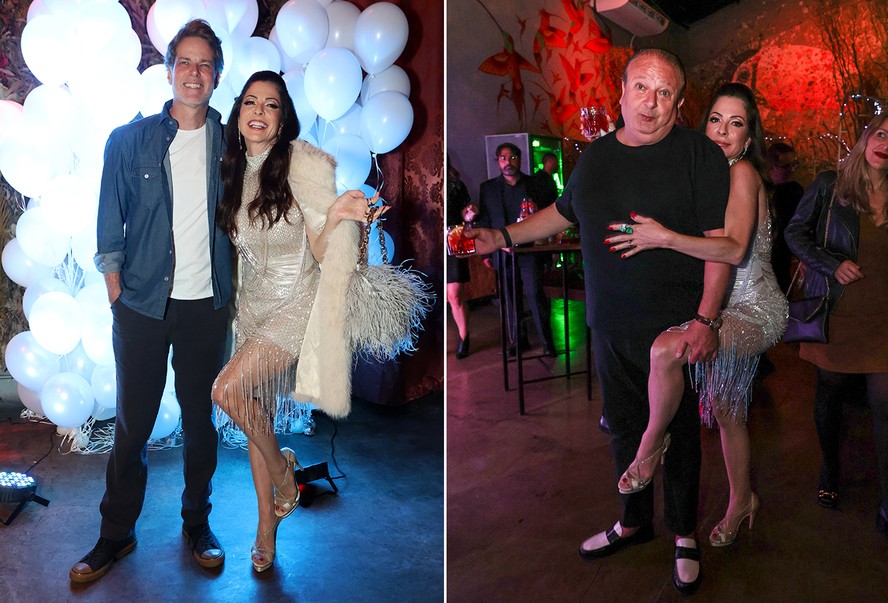 Ana Paula Padrão celebra 60 anos com festança com marido, Erick Jacquin ...