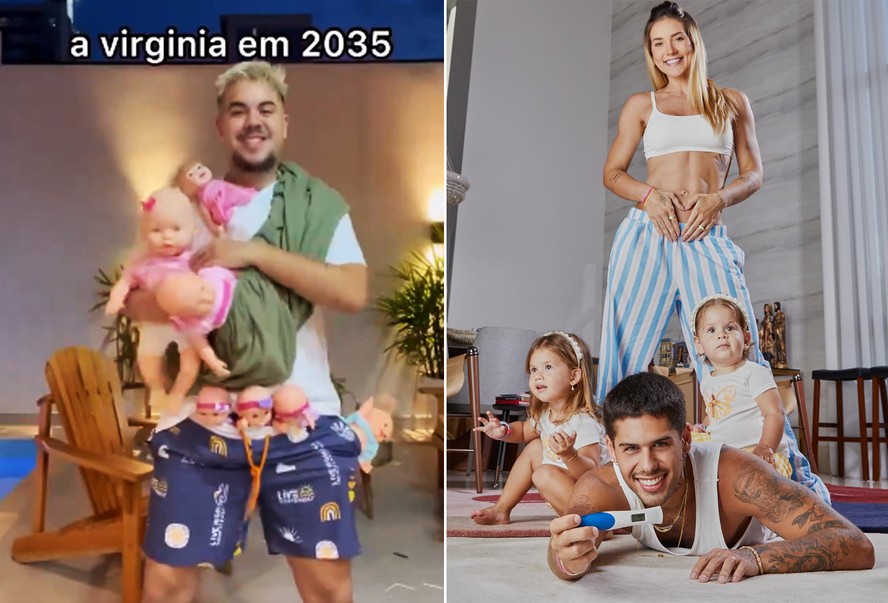 Terceira gravidez de Virginia Fonseca rende memes na web