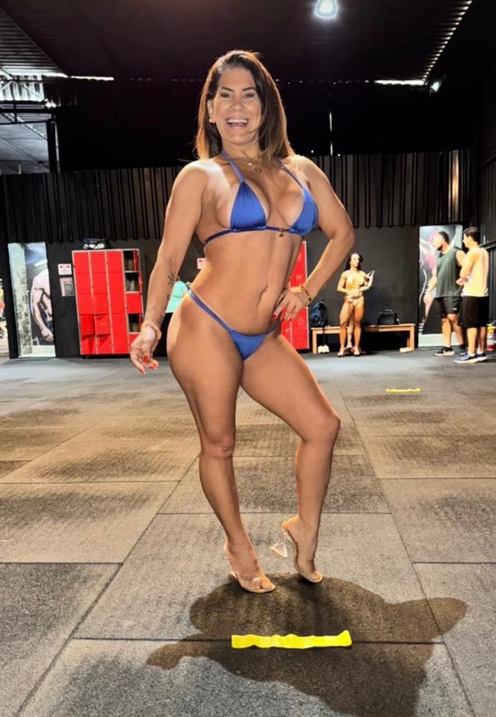 Ex-Banheira do Gugu, Bruna Ferraz perde 15 kg e entra para o fisiculturismo; compare