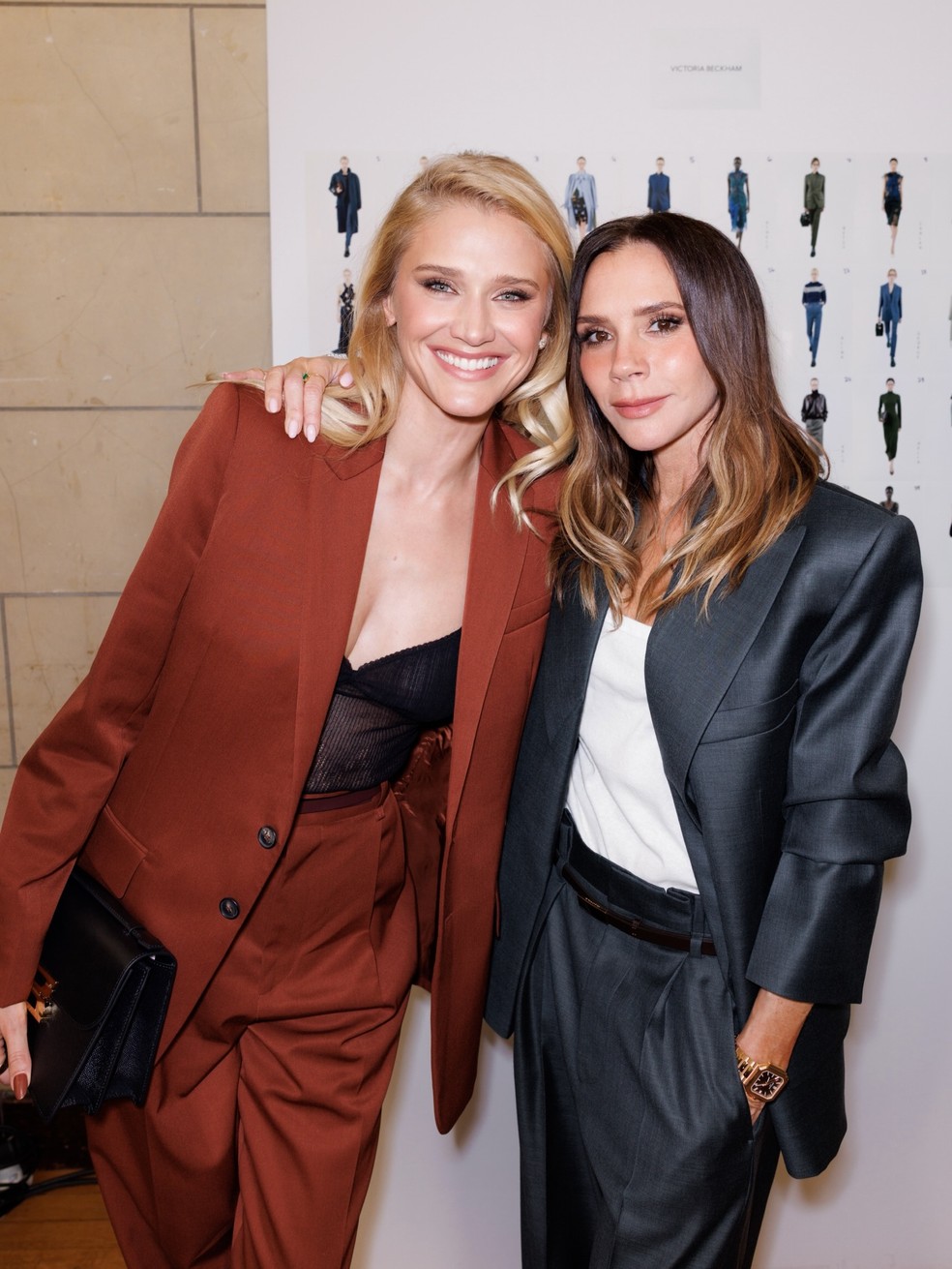 Celina Locks tieta Victoria Beckham após desfile em Paris: 'Sempre um ...