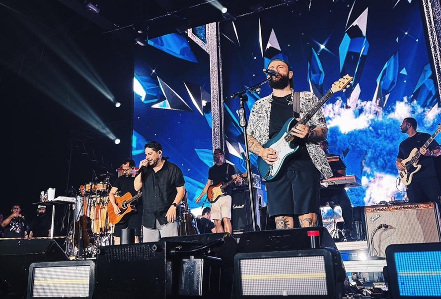 Em Salvador, Jorge e Mateus apresentam último show antes da pausa da dupla