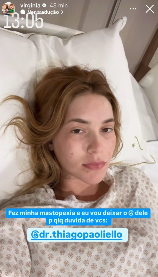 Cirurgião de Virginia Fonseca detalha procedimentos feitos pela ...