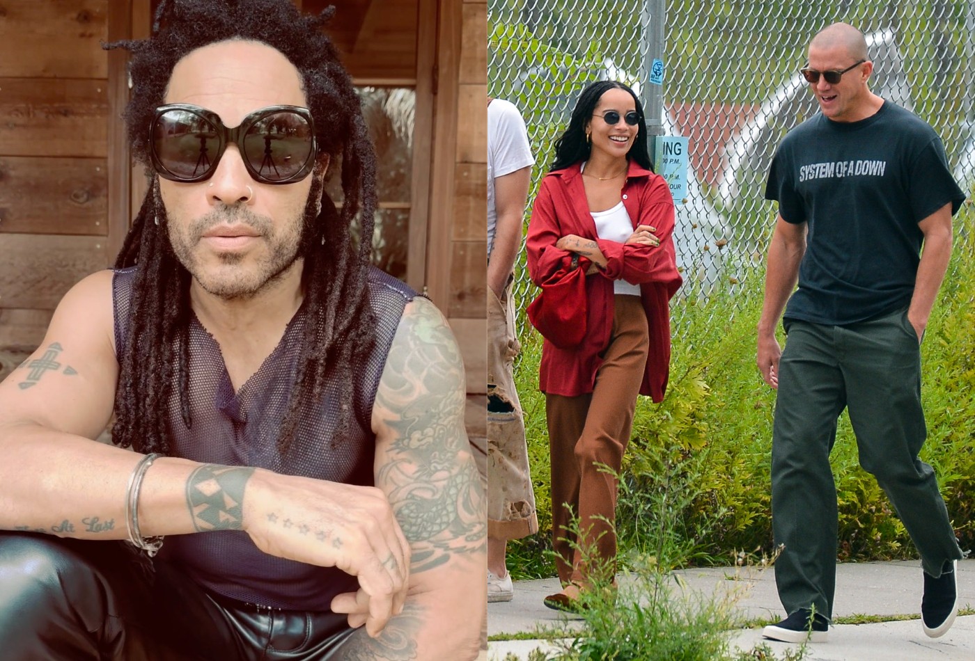Lenny Kravitz reage ao noivado da filha com Channing Tatum: 'Abençoado'