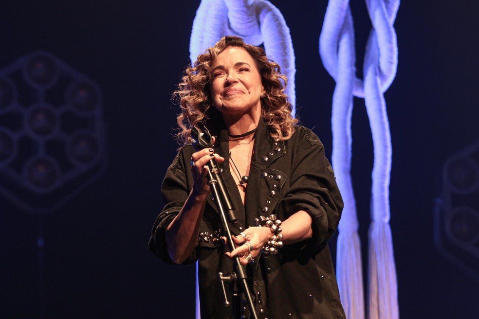 Daniela Mercury faz show com o filho, Gabriel, em São Paulo