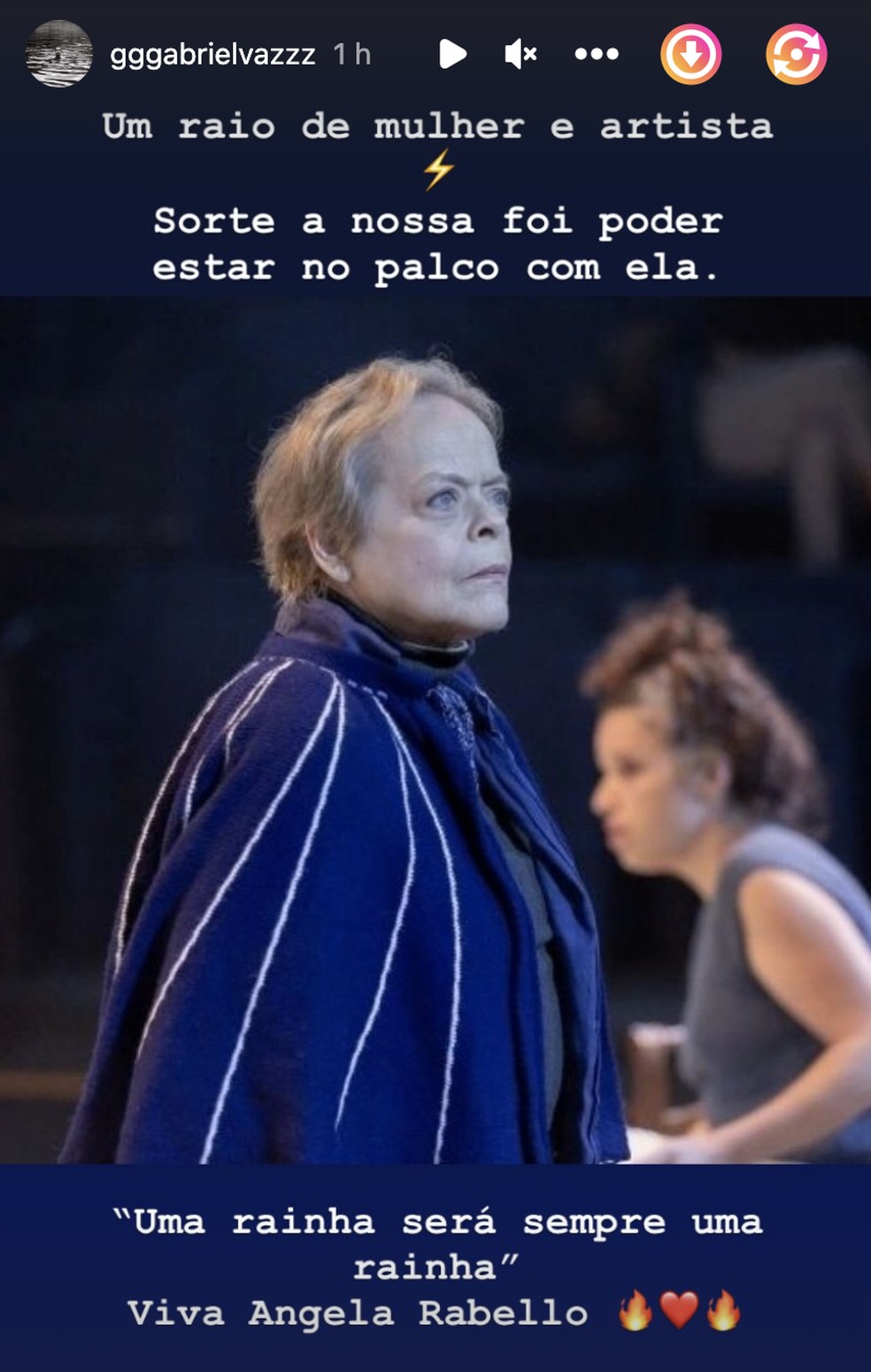 Famosos lamentam a morte de Angela Rabello