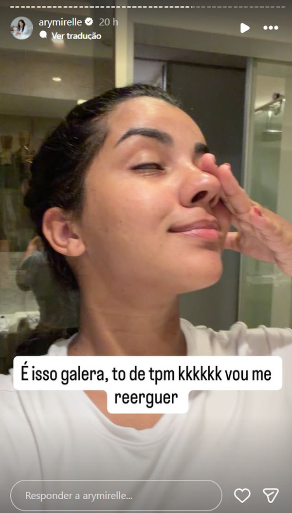 Ary Mirelle chora ao refletir sobre mudanças após casamento com João ...