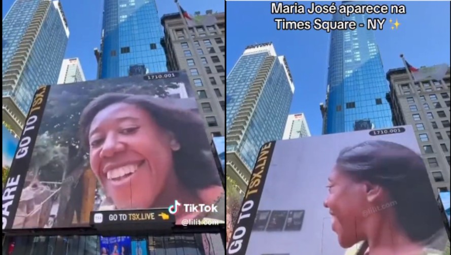 Web reage após meme brasileiro ser reproduzido na Times Square