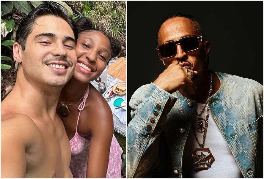 Ayomi Domenica e Danilo Mesquita falam de namoro à distância e contam como Mano Brown é como sogro