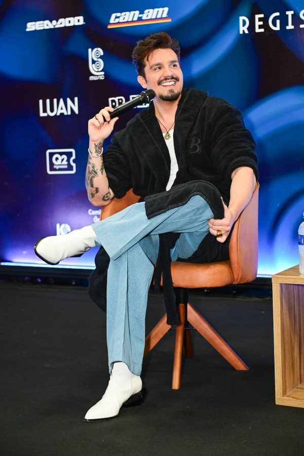 Luan Santana descreve aparência da filha e fala de planos de mais ...