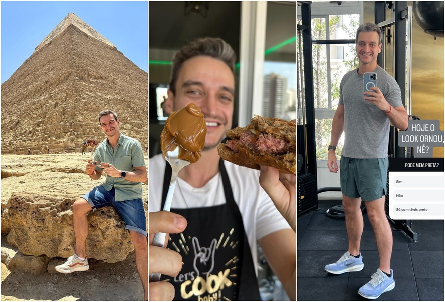 Vídeos de receitas, dicas de viagens e rotina fitness: Conheça Tiago ...