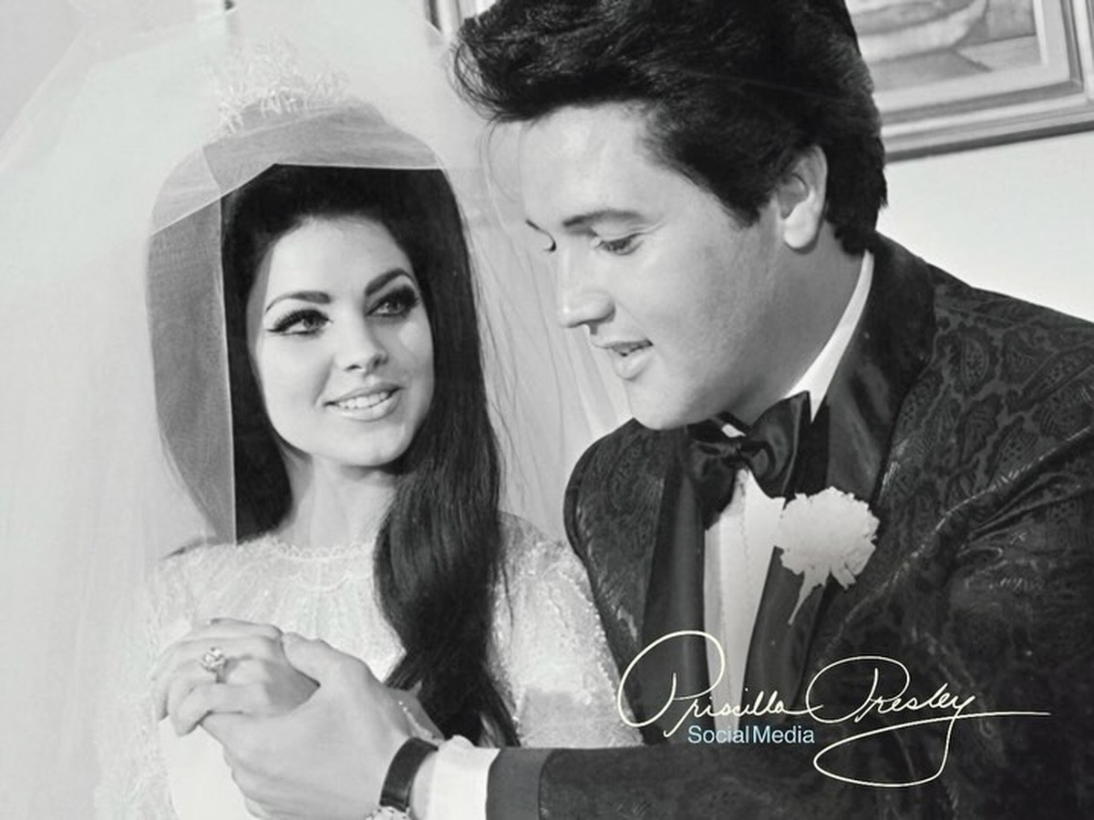 Priscilla Presley posta nos 57 anos de casamento com Elvis: 'Vida inteira de lindas memórias'