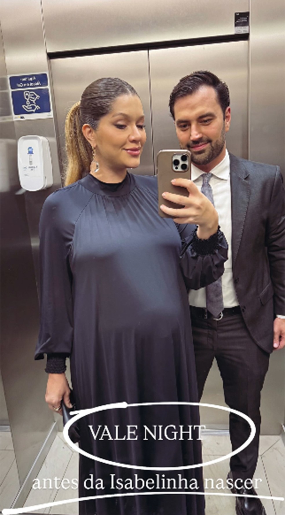 Gravidíssima, Lyandra Costa, filha de Leandro, tem 'vale night' com ...