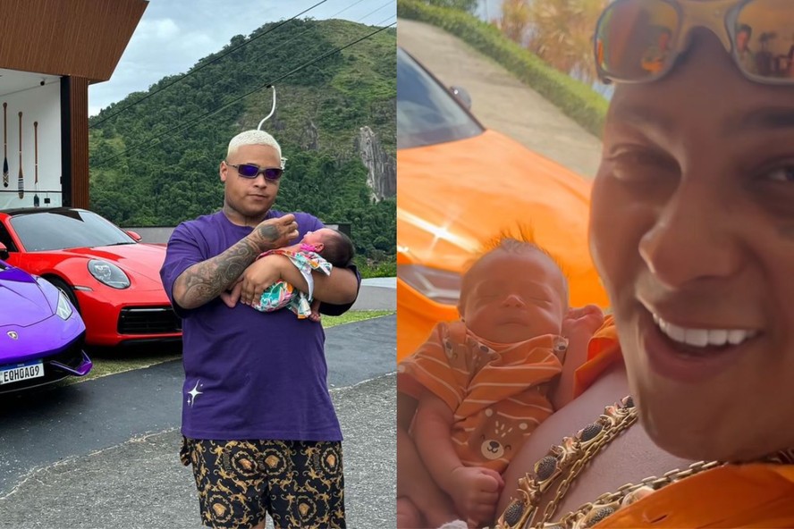 MC Ryan SP diz que evita seus funks para filha de três meses: 'Mãe dela não deixa'