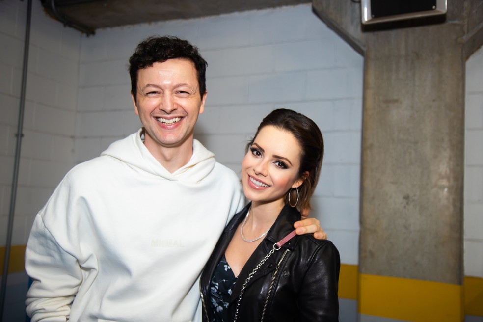 Lucas Limas após cantar em show com sua ex-mulher, Sandy: 'Foi incrível'