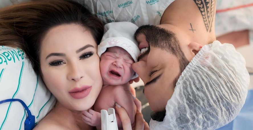Nasce filha do sertanejo Jefferson Moraes com Nayara Perassoli