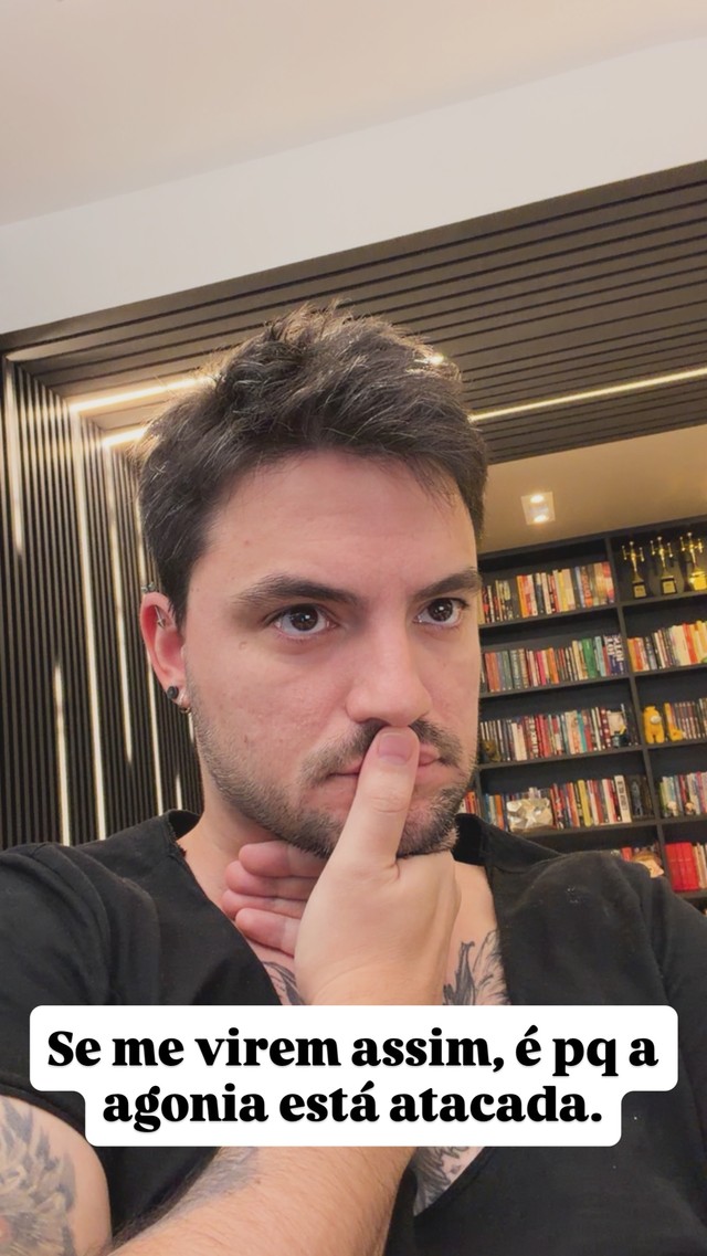 Felipe Neto fala de transtorno mental e agonia no pescoço; entenda