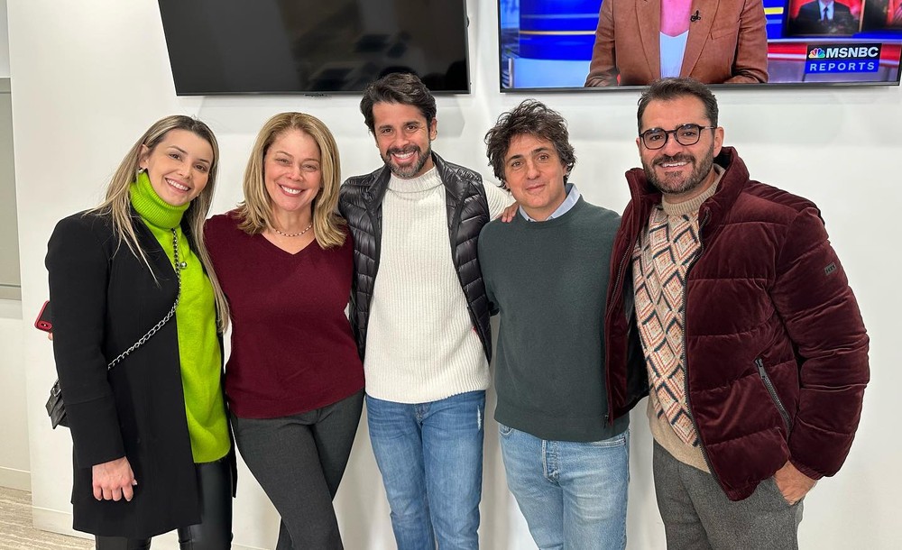 Marcelo Cosme, da GloboNews, curte viagem com o marido: 'Muito amor'