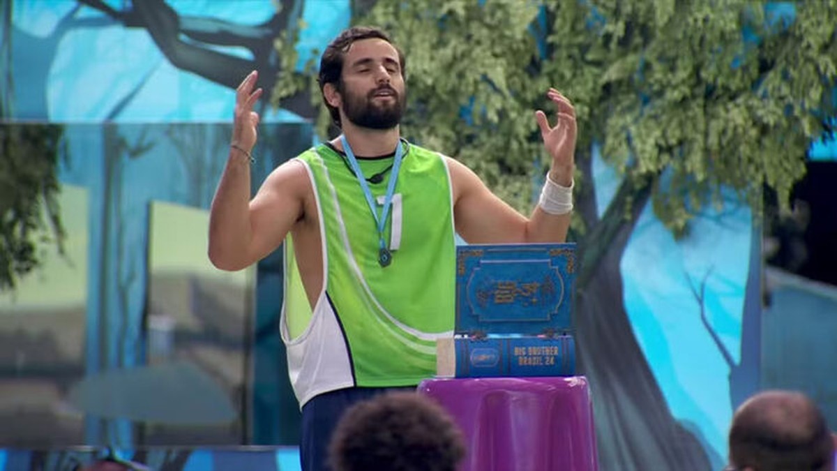 BBB 24: Matteus vence Prova do Anjo e bate recorde no reality