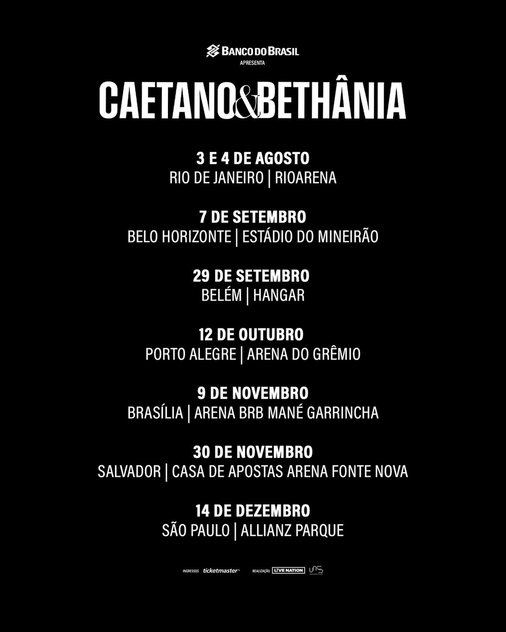 Paula Lavigne faz alerta sobre site fake da turnê de Maria Bethânia e ...