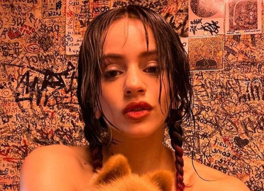 Rosalía posa de topless em álbum sensual