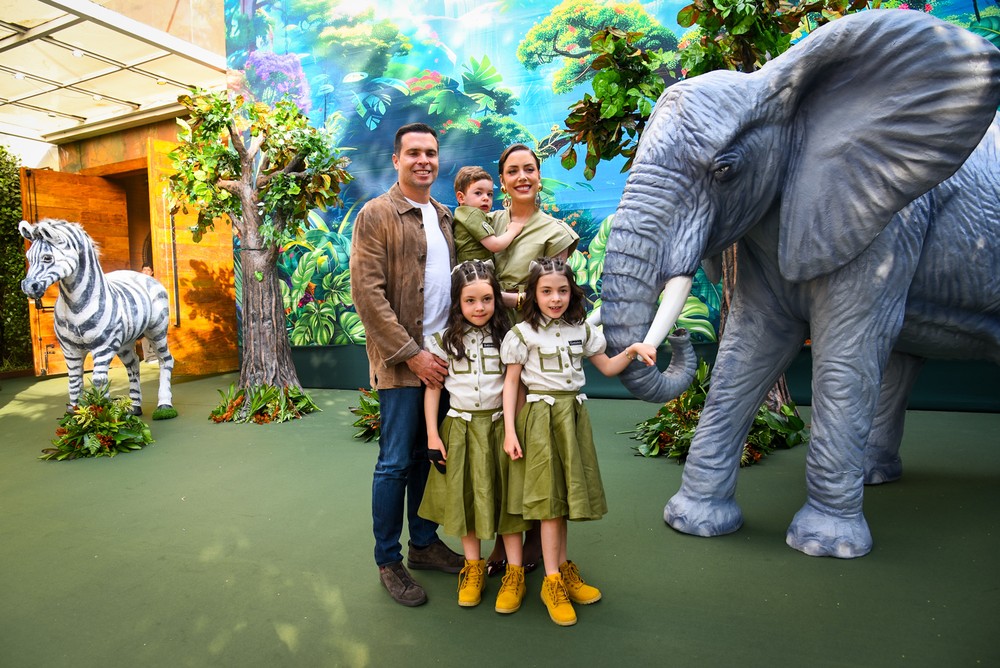 Fabiana Justus celebra aniversário de 2 anos do filho caçula, Luigi