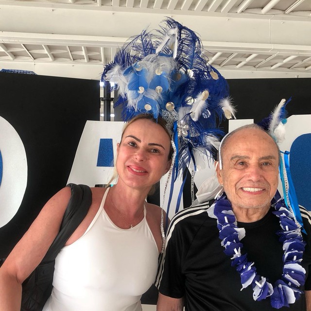 Stênio Garcia completa 91 anos, e Mari Saade homenageia: 'Minha alma gêmea'