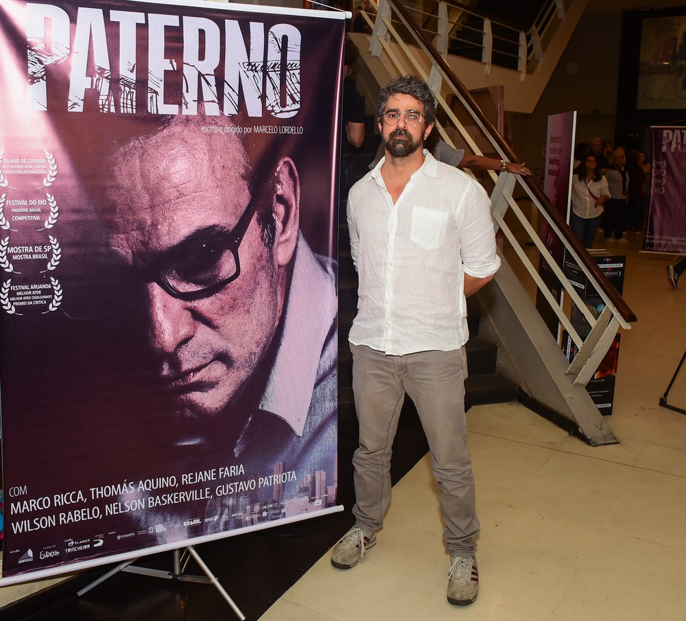 Marco Ricca posa com Felipe Ricca, seu filho com Adriana Esteves, em ...