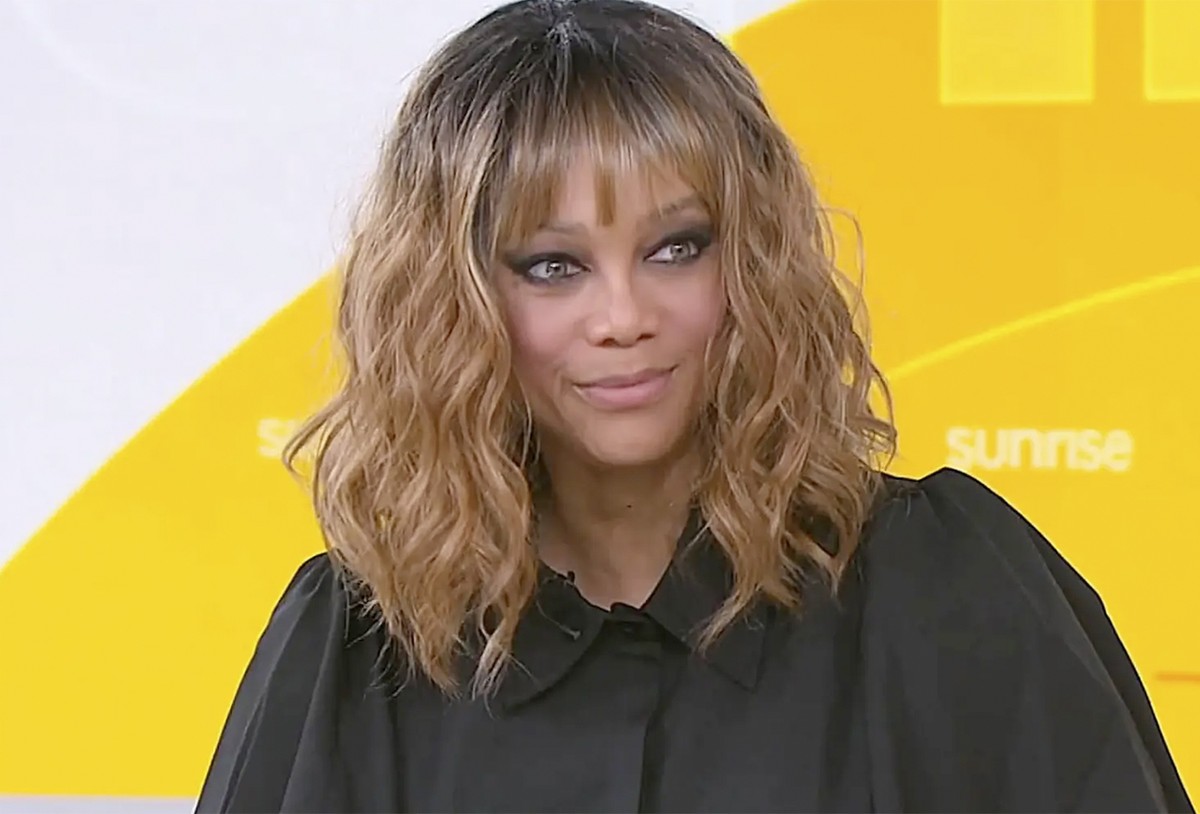 Tyra Banks se emociona ao contar sobre a perda de sua casa no incêndio ...