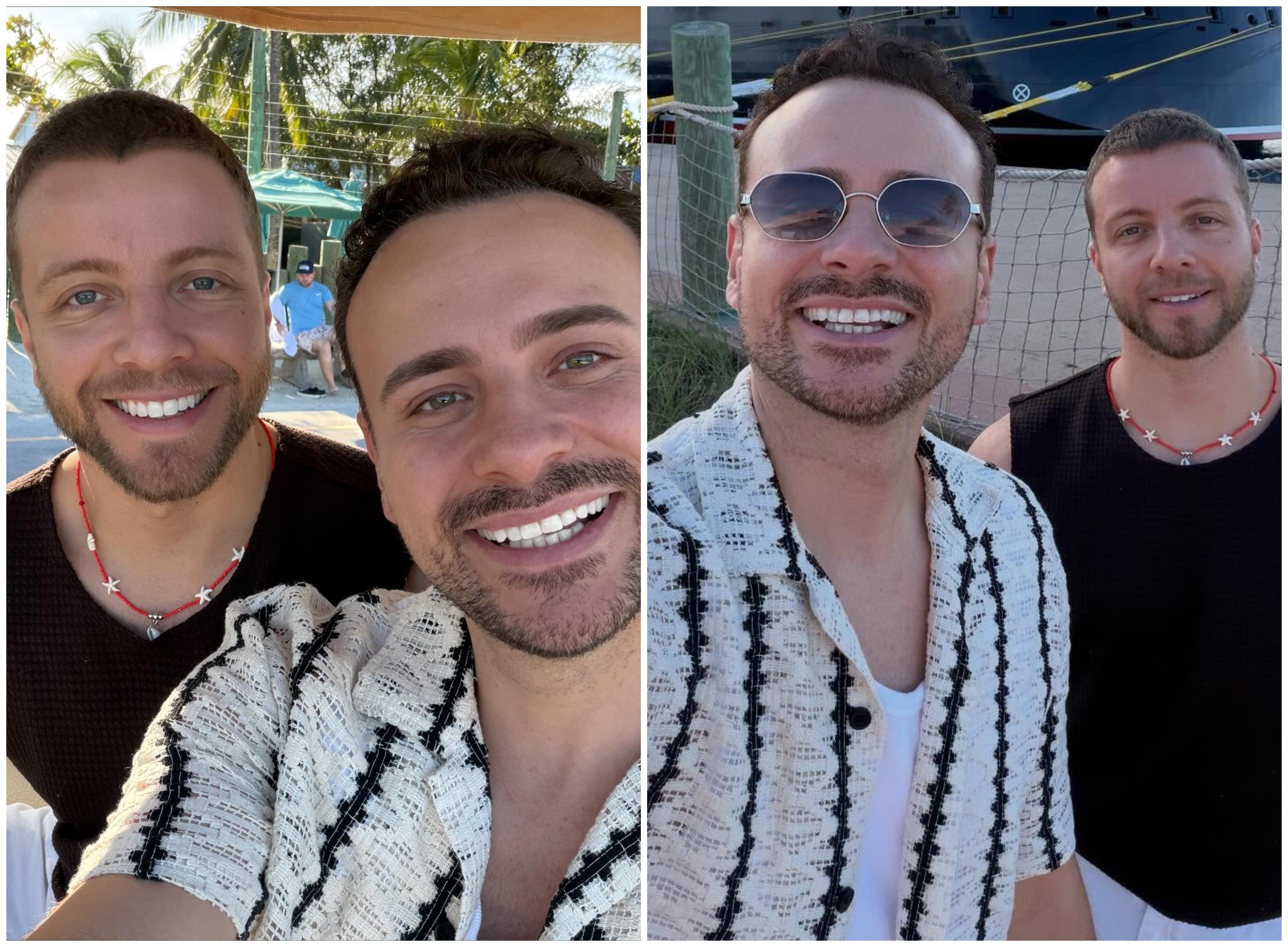 Léo Fuchs volta à infância em viagem com o noivo e revela planos de ...