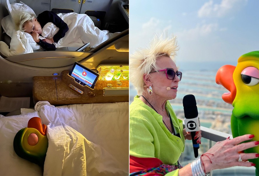 Louro Mané vira meme após surgir 'dormindo em avião' com Ana Maria Braga